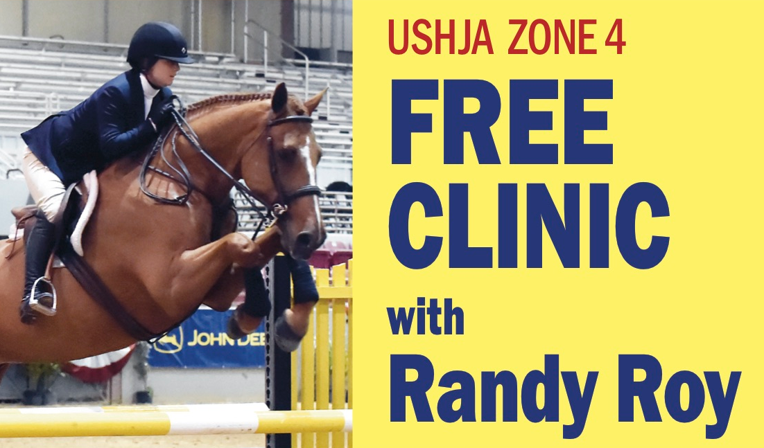 Limited Spots Remain for USHJA Zone 4 Free Clinic with Randy Roy ...