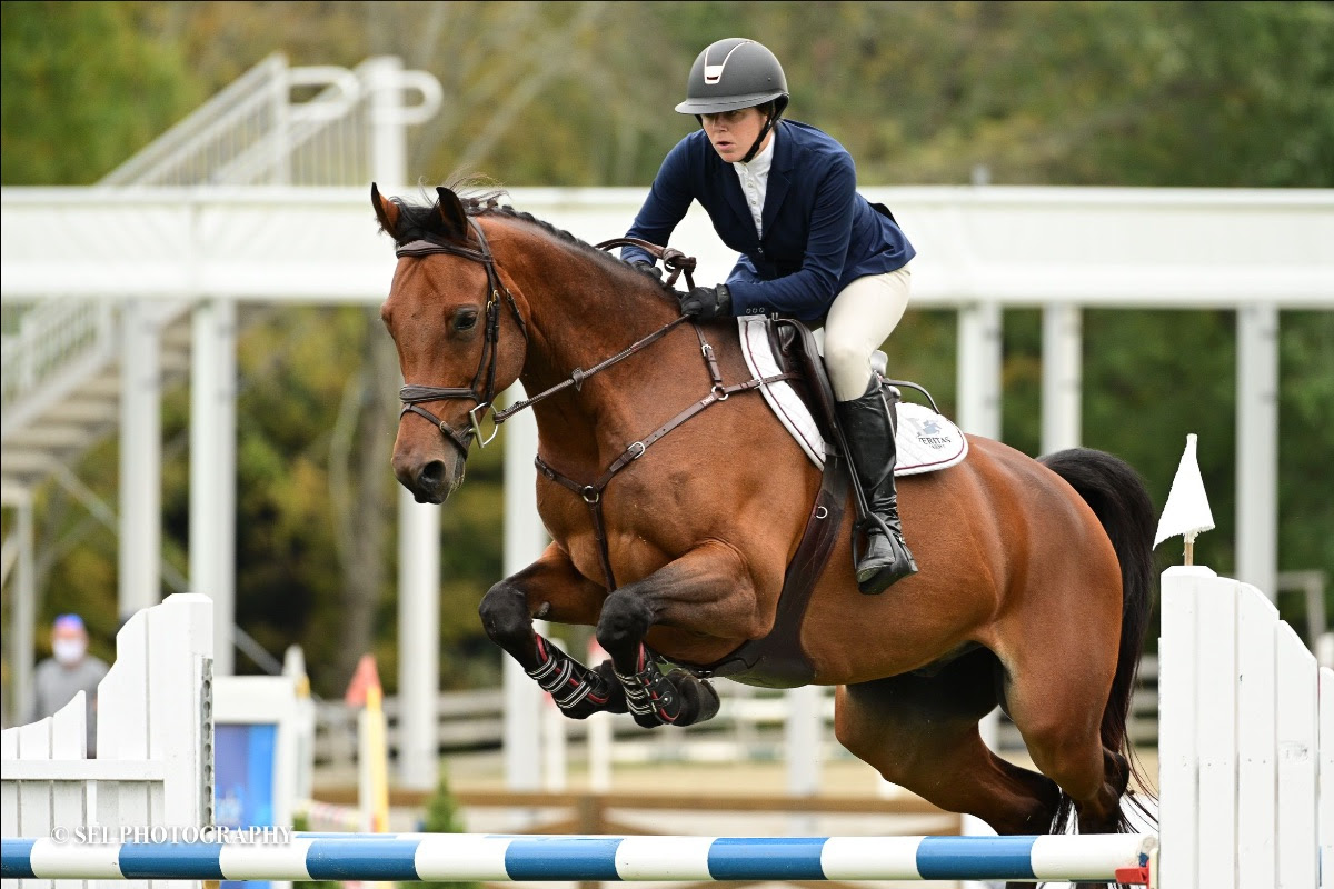 Alexandra Hird and Adare Ya To Put on the Speed to Win $1K 1.30m Open ...